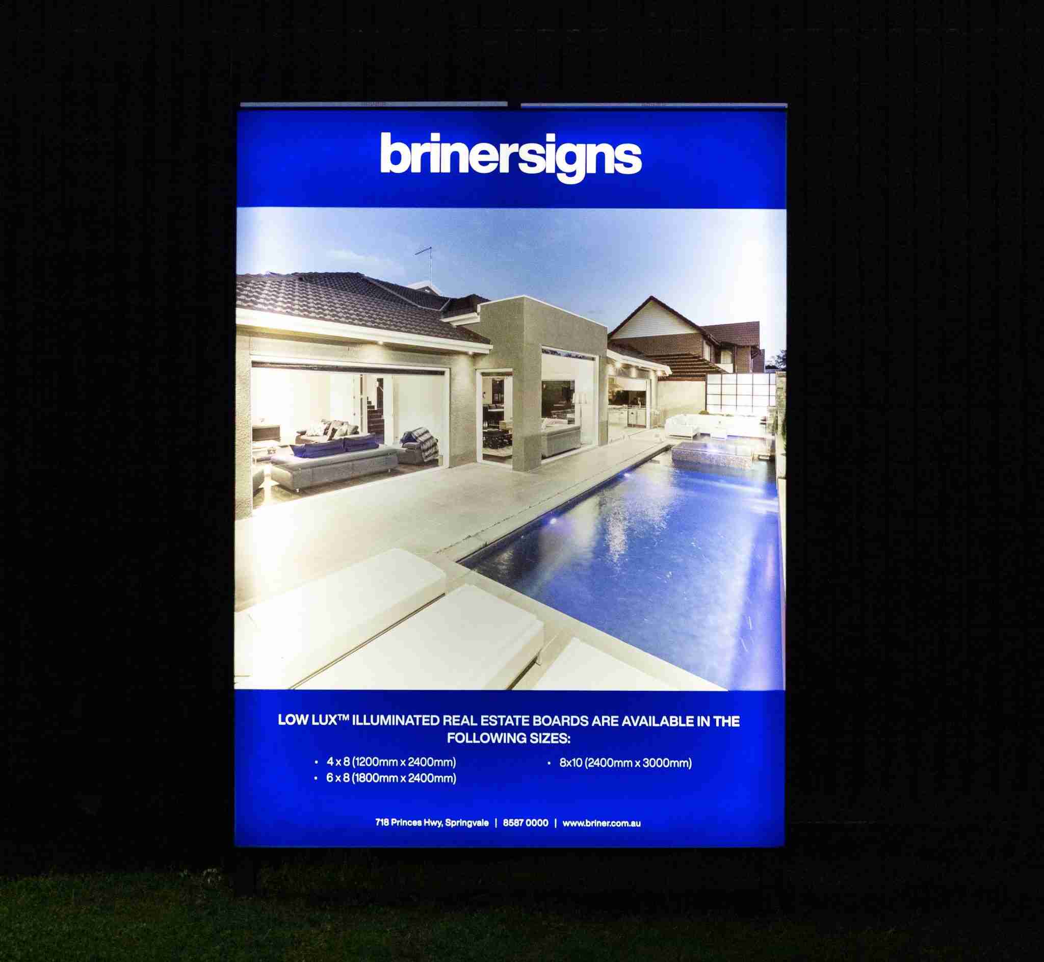 Real Estate Boards | Signage | Brand Collateral | Display Suites - Briner